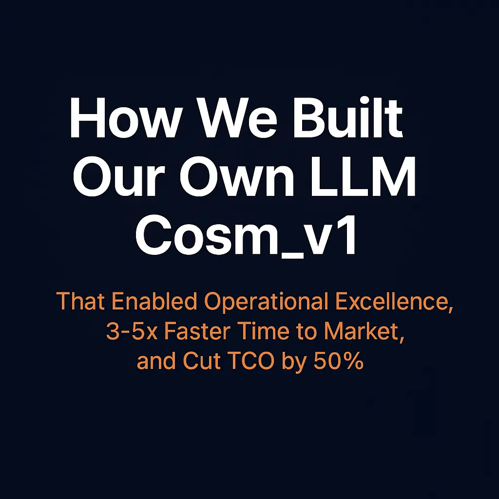 Introducing Our Operational LLM Cosm_v1: The AI Core Fueling Cosmonauts.dev - Cosmonauts.dev ...